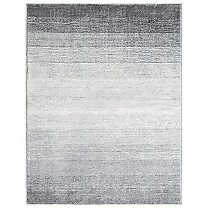 Wonnitar Modern Ombre 5x7 Grey Rugs for Living Room,Washable Large Bedroom Area Rug,Non-Slip Stain Resistant Dining Table Throw Mat,Non-Shedding Abstract Carpet for Entry Basement Dorm