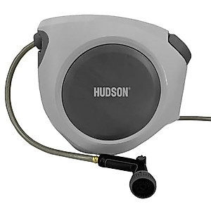 50ft Hose Retractable Hose Reel Gray