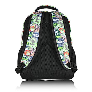 STAR WARS Baby Yoda Mandelorian Backpack | Officially Licenced Yoda Backpacks For School, Boys, Girls, or Adults