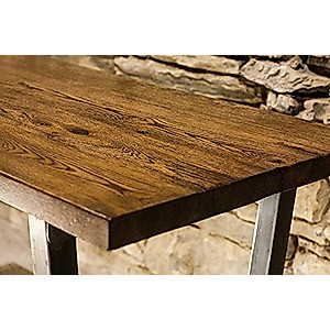 The Rappahannock Dinning Table | Free Shipping | Reclaimed Wood | Industrial Base