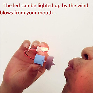 ULTECHNOVO Dynamo Small Generator Model Water Generator Kit Mini Hydroelectric Generator Hydro Generator Plastic Wind Generator Plastic Water Power Generator Plastic Teaching Model Suite Mini