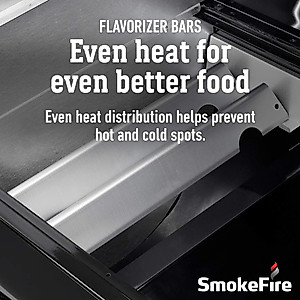 Weber SmokeFire EX4 Wood Fired Pellet Grill, Black, 2nd Generation