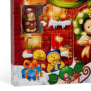 Lindt Holiday Chocolate Teddy Bear Advent Calendar, 6.1 oz. (2021)