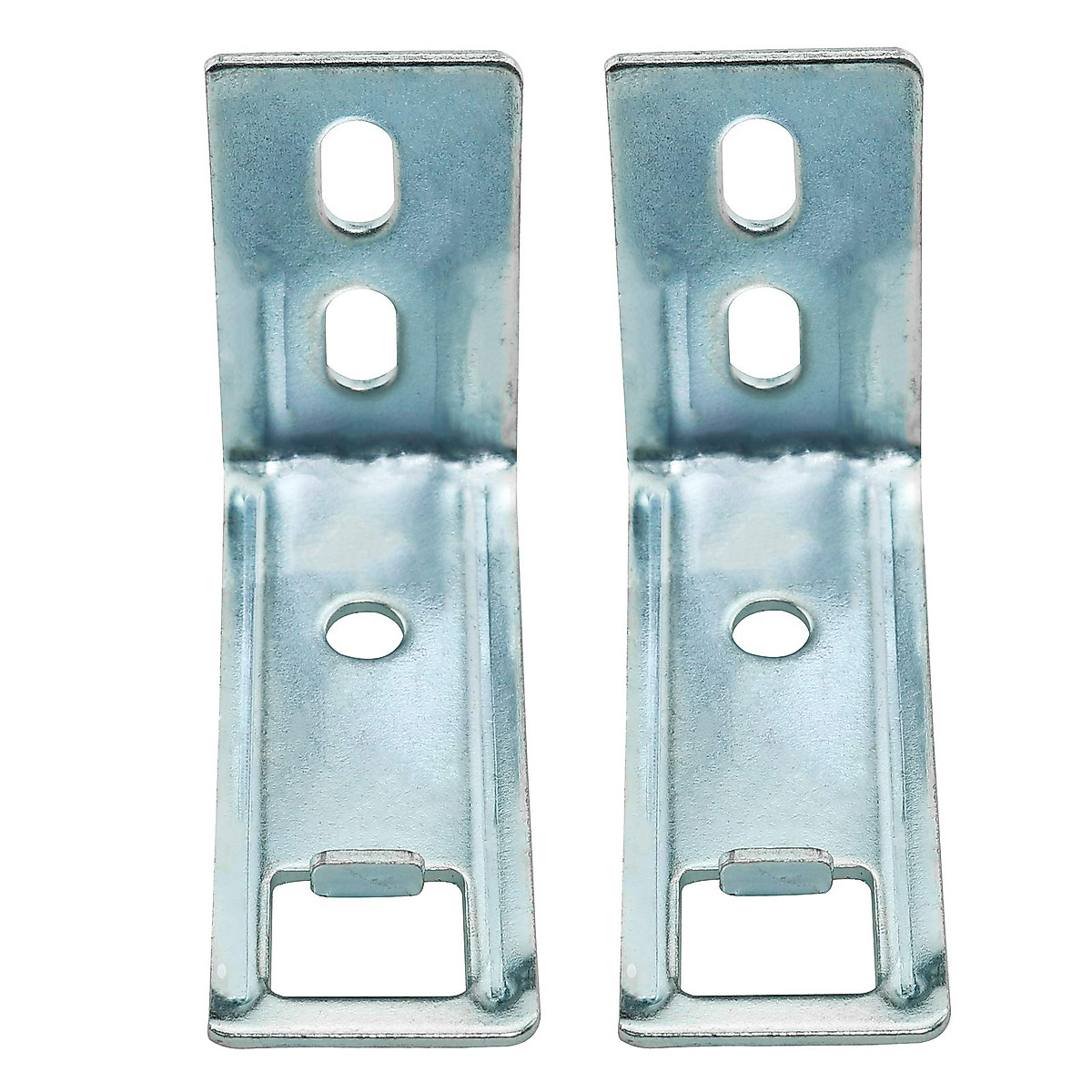 AXLIZER 4Sets Vertical Blinds L-Shaped Brackets Vertical Blinds Mounting Bracket, Clip Blind Extension Frame