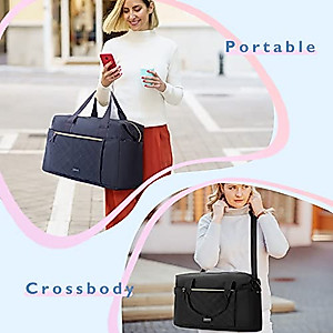 mommore Diaper Bag Tote Mommy Bag for Hospital Large Capacity Maternity Bag Water-Resistant Diaper Bag With Changing Pad