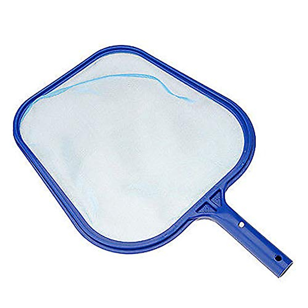 Swimming Pool Cleaner Supplies, Pool Pond Flat Leaf Rake Net Pool Leaf Skimmer Heavy Duty Swimming Pool Cleaning Leaf Skimmer Net for Cleaning Swimming Pool Garden Pond Hot Tub Spa Blue