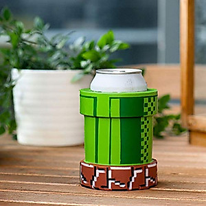 Super Plumber Warp Pipe Foam Can and Bottle Cooler