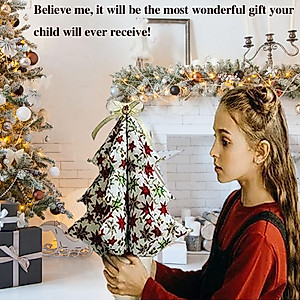 3 Pcs Fabric Christmas Tree Sewing Template,8/12/15 inch Christmas Tree Sewing Pattern Template Quilting Template,Handmade Christmas Tree Quilting Set Pattern Template,DIY Xmas Decor