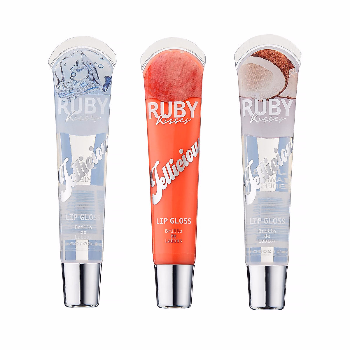 Ruby Kisses Jellicious Mouth Watering Lip Gloss (JLG01 & JLG04 & JLG13)