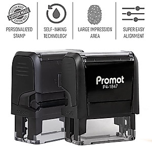 Promot Return to Sender NO Longer at This Address Self Inking Rubber Stamp