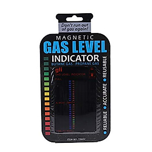 caralin Practical Propane Butane LPG Fuel Gas Tank Level Indicator Magnetic Gauge Bottle Gas Tank Level Indicator