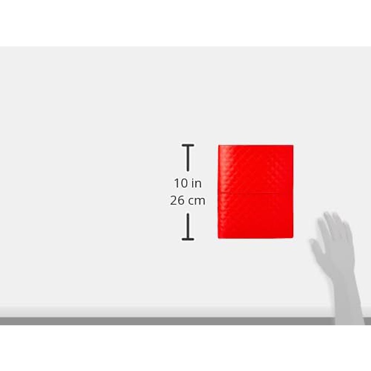 Filofax A5 Domino Luxe Organiser - Red