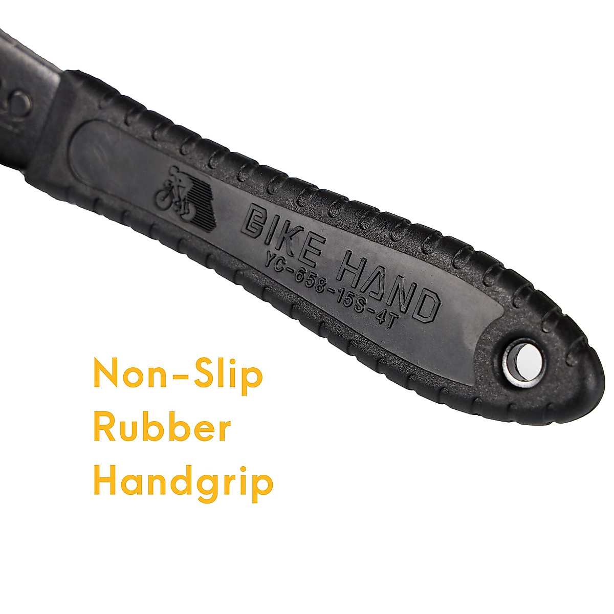 Bikehand Bike Bicycle Pedal Install Remover Tool Kit – Pedal Cone Wrench Spanner 15mm + Hex Pedal Driver Double-ended Allen Key 6mm & 8mm