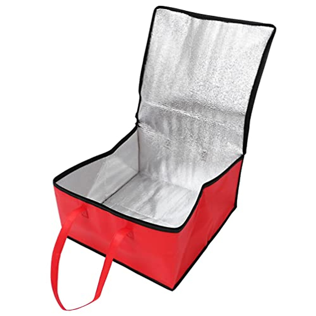 Kichvoe Backpack Organizer Insulated Food Delivery Bag Large Pizza Delivery Bag Insulated Grocery Shopping Bag Reusable Bag Thermal for Hot and Cold Food Transport