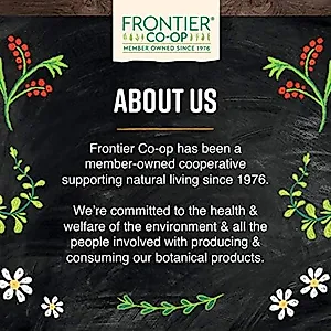 Frontier Organic Burdock Root, 1-Pound Bulk Bag, Common in Root Beer Recipes, Cut & Sifted, Sustainable Grown, Kosher (Packaging May vary)