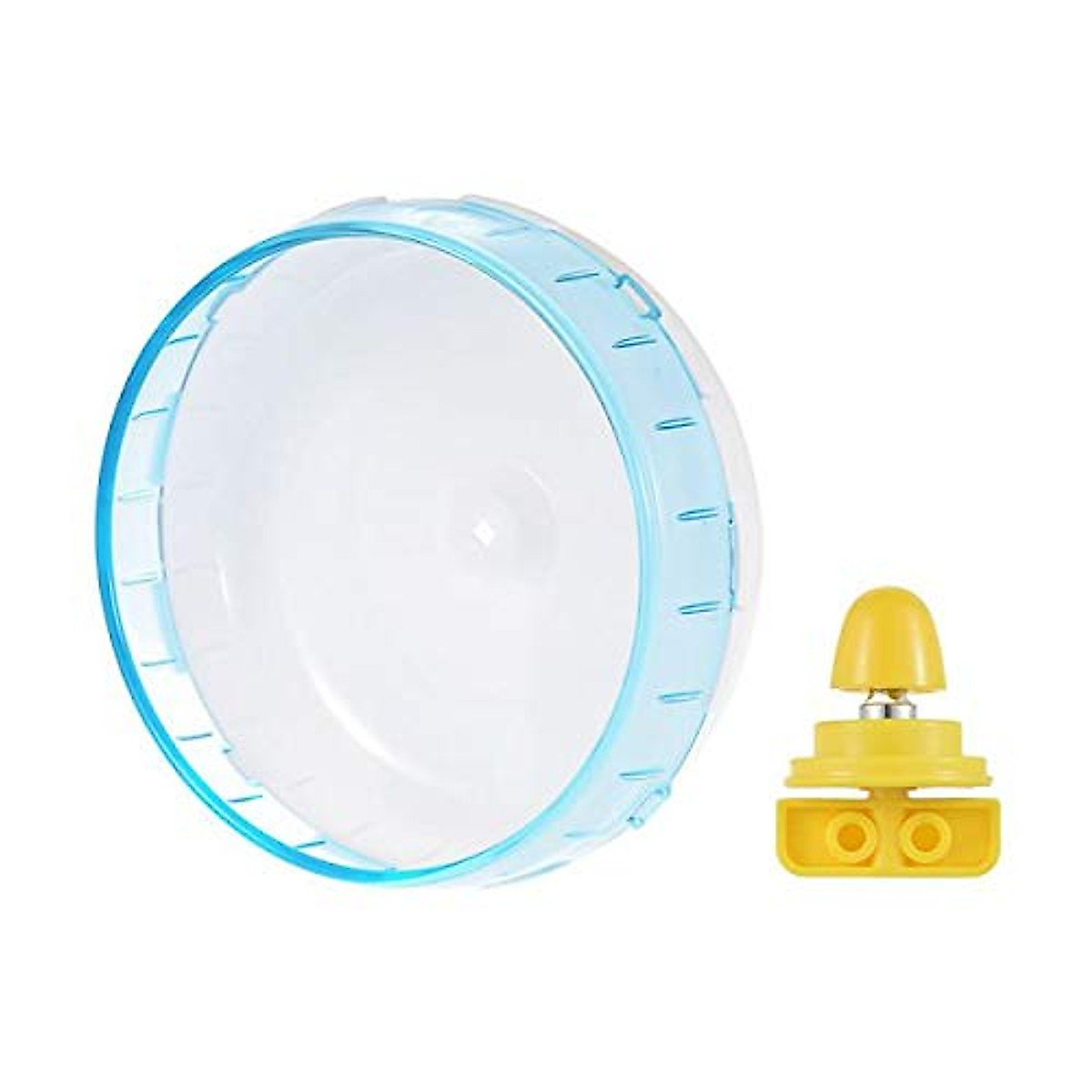 Zhang Ku 5.5inch Silent Hamster Wheel-Pets Running Sports Exercise Wheel Jogging Wheel Hamster Rat Gerbil Silent Spinner (Blue)