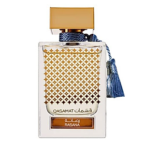 RASASI Qasamat Rasana Unisex EDP - Eau De Parfum 65ml(2.1 oz) | Intoxicating Heart w/Damask Rose |Floral Notes of Iris & Rose