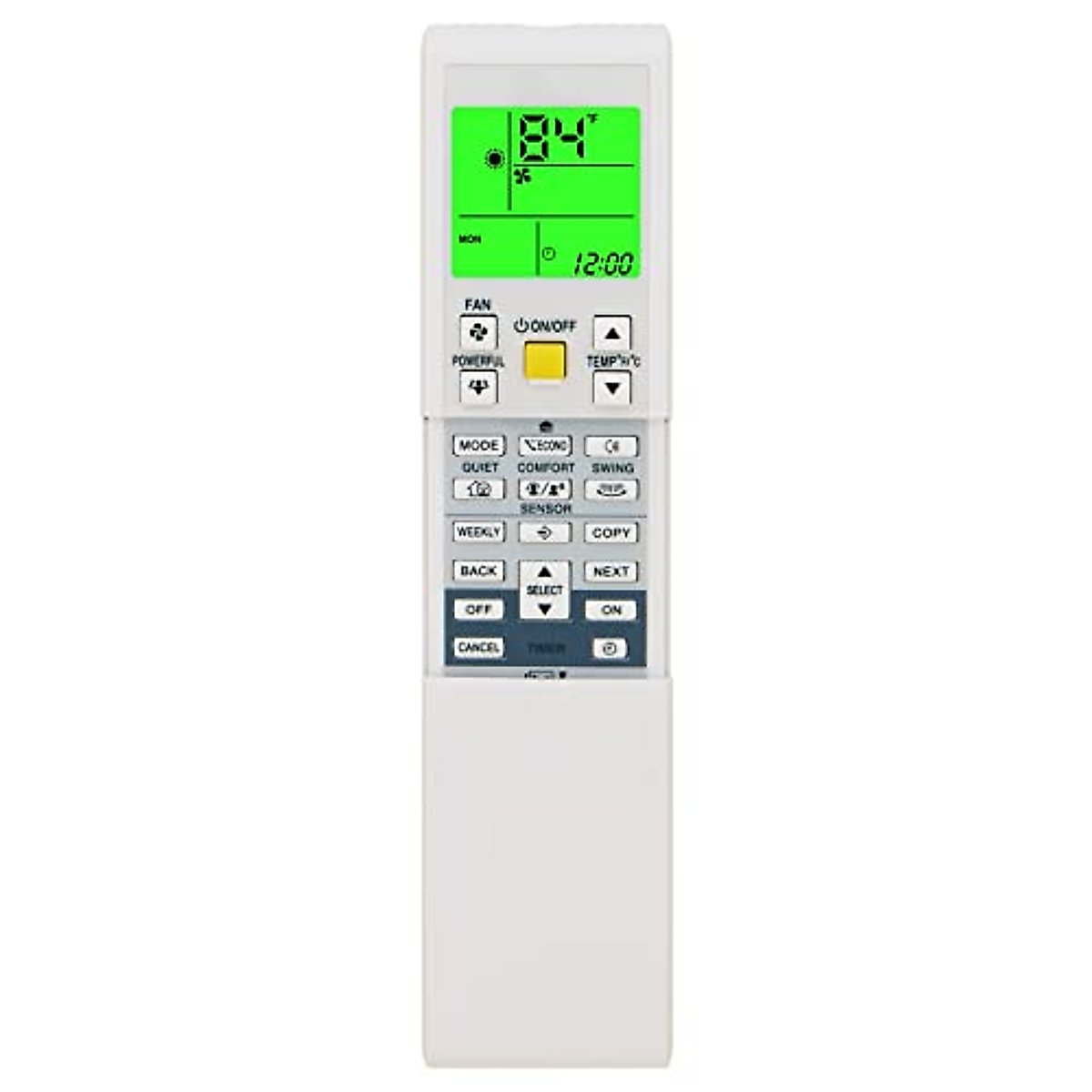Replacement for DAIKIN AC Air Conditioner Remote Control ARC452A9 ARC452A10 ARC452A19 ARC452A20 ARC452A21 ARC452A23 ARC466A36