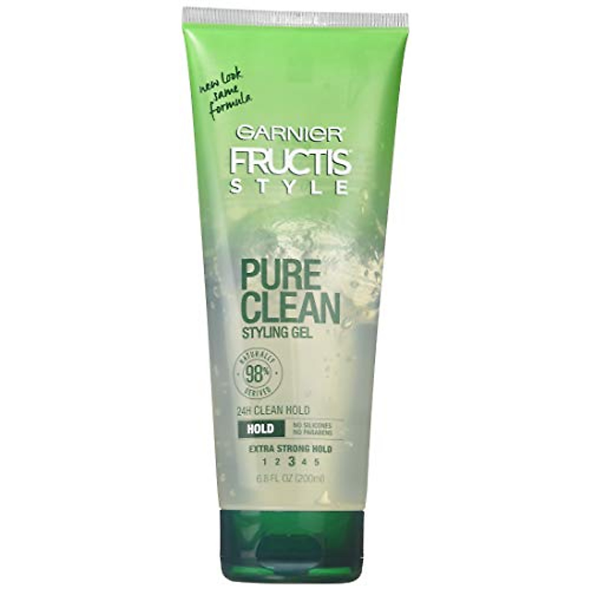 Garnier Fructis Style Pure Clean Styling Gel 6.80 oz ( Pack of 6)