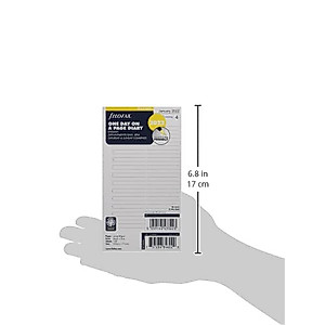 Filofax Personal Day per Page English appointments Diary - 2022