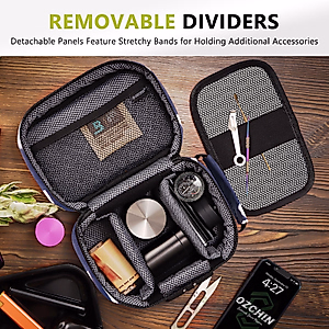 OZCHIN Smell Proof Bag with Combination Lock Tobacco Pipe Pouch Bag File Organizer Case Container Medicine Lock Box Odorless Storage Bag Great Gift for Friend