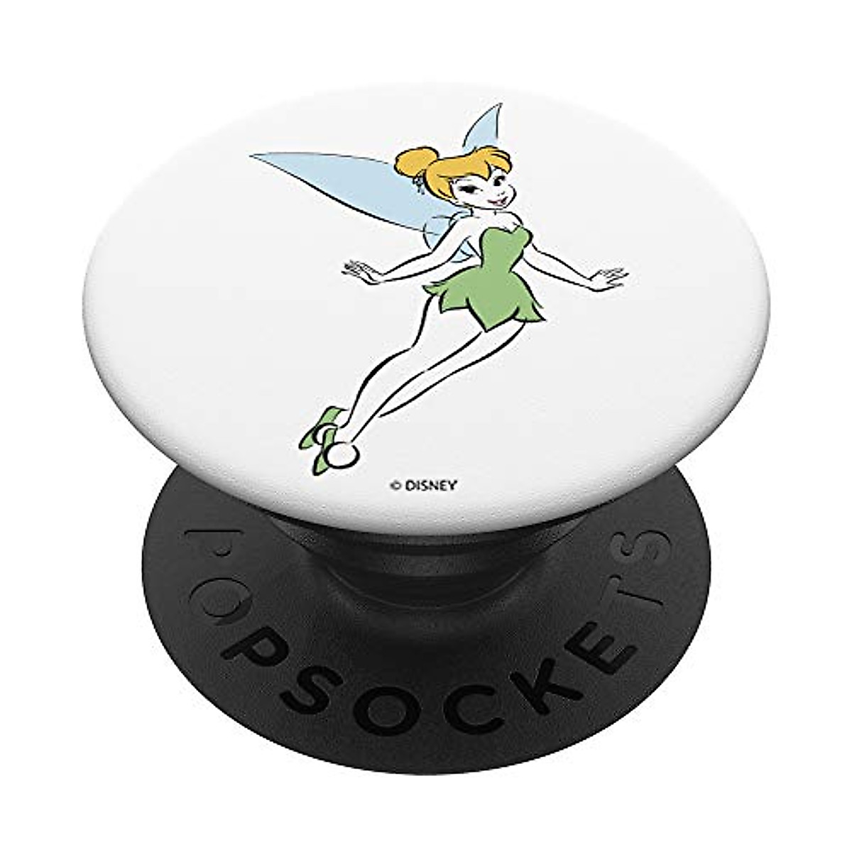 Disney Tinker Bell Dazzling Tink PopSockets PopGrip: Swappable Grip for Phones & Tablets