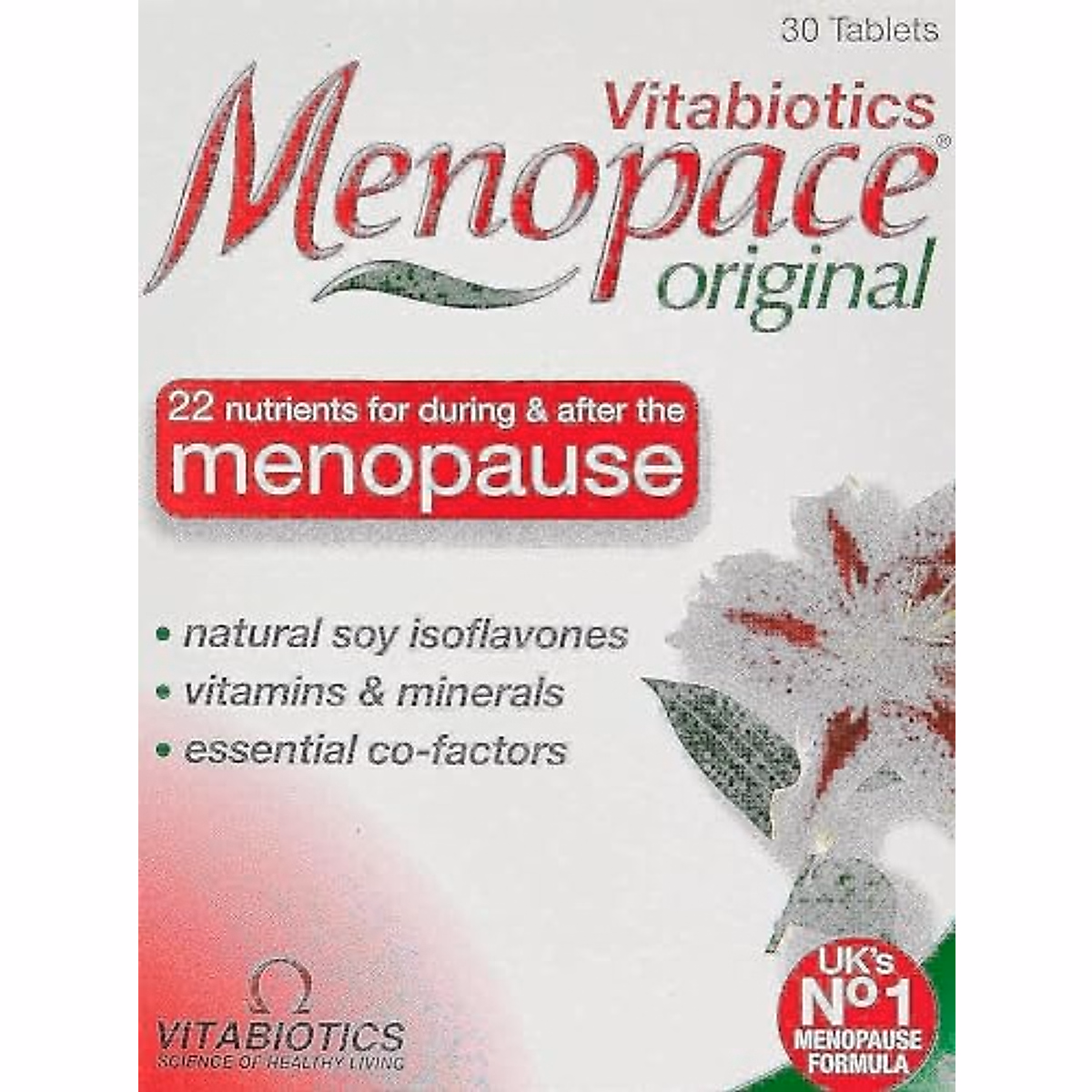 Menopace Vitabiotics - 30 Tablets