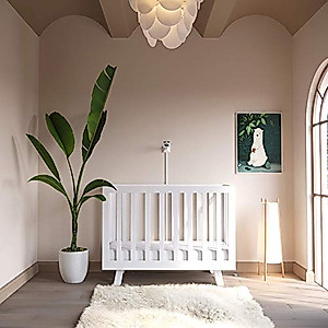 Miku Pro Contact-Free Breathing & Sleep Tracking Monitor - Real-Time Smart Baby Monitor & Wall Mount - HD Video Baby Monitor with Camera & Audio, Night Vision, Humidity & Temperature - Two-Way Talk