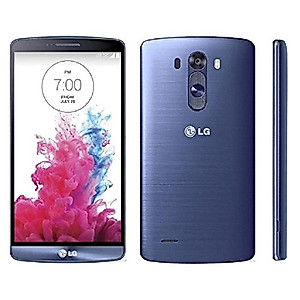 LG G3 D850 32GB Unlocked GSM 4G LTE Quad-HD Android Phone w/ 13MP Camera - Blue Steel