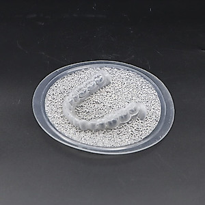 TEPTOARCH Lab Orthodontic Splint Retainer Slice Vacuum Forming Sheet Round Hard/Soft 0.8/1.0/1.5mm Splint Thermoforming Material (1.0mm Hard)