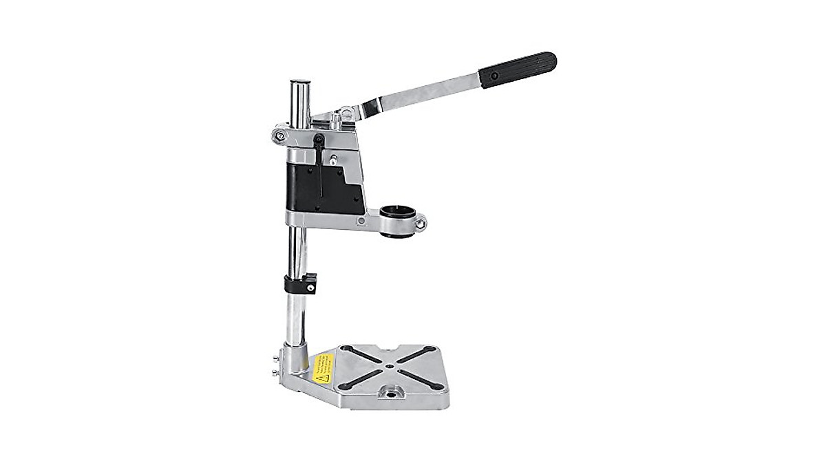 Drill Stand for Hand Drill - Precise Aluminum Bench Clamp Stand