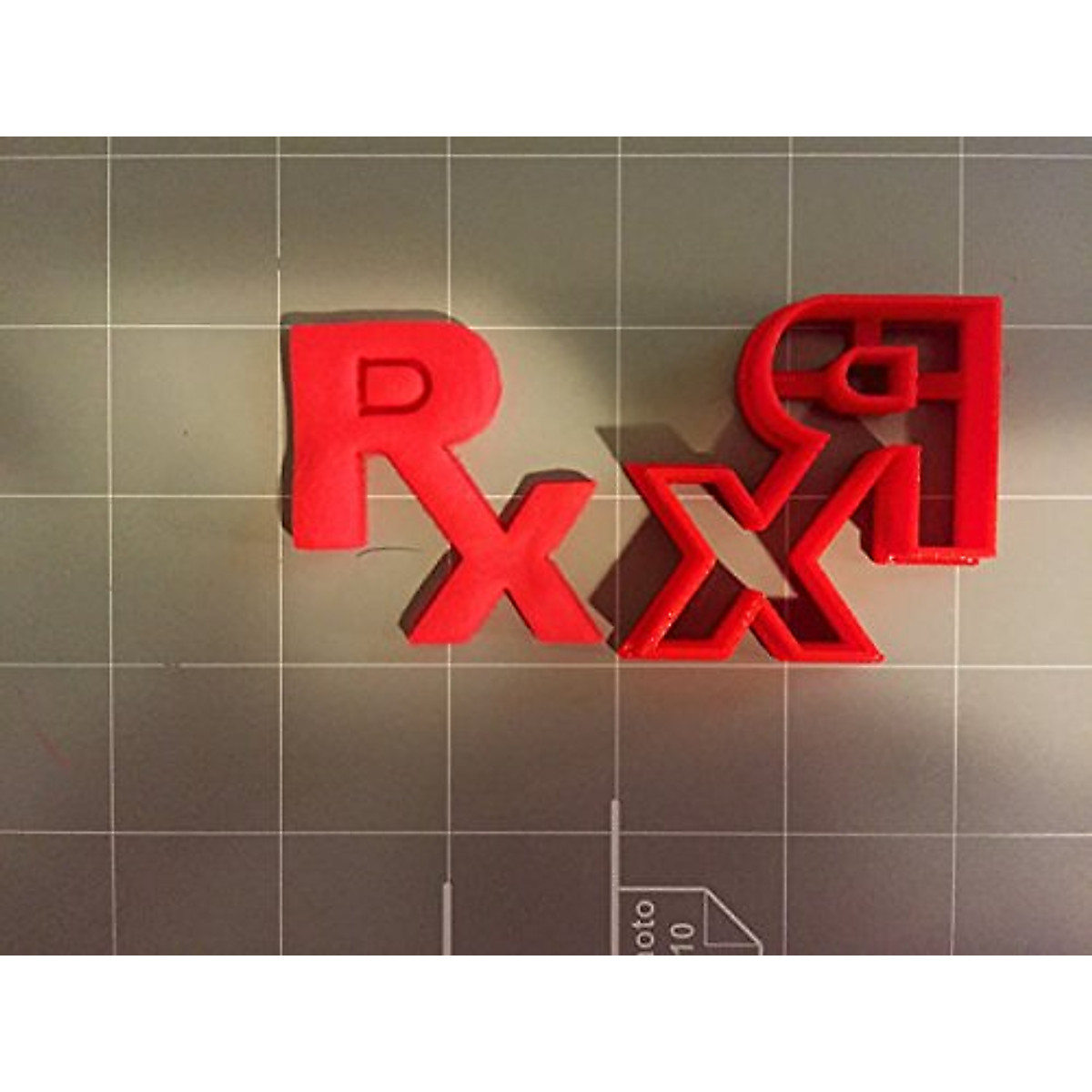RX Logo Cookie Cutter (3 Inch)