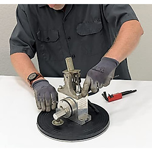 Vestil TT-12-7/8 Heavy Duty Manual Turntable, 500 lbs Capacity, 7/8" Height, 12" Diameter