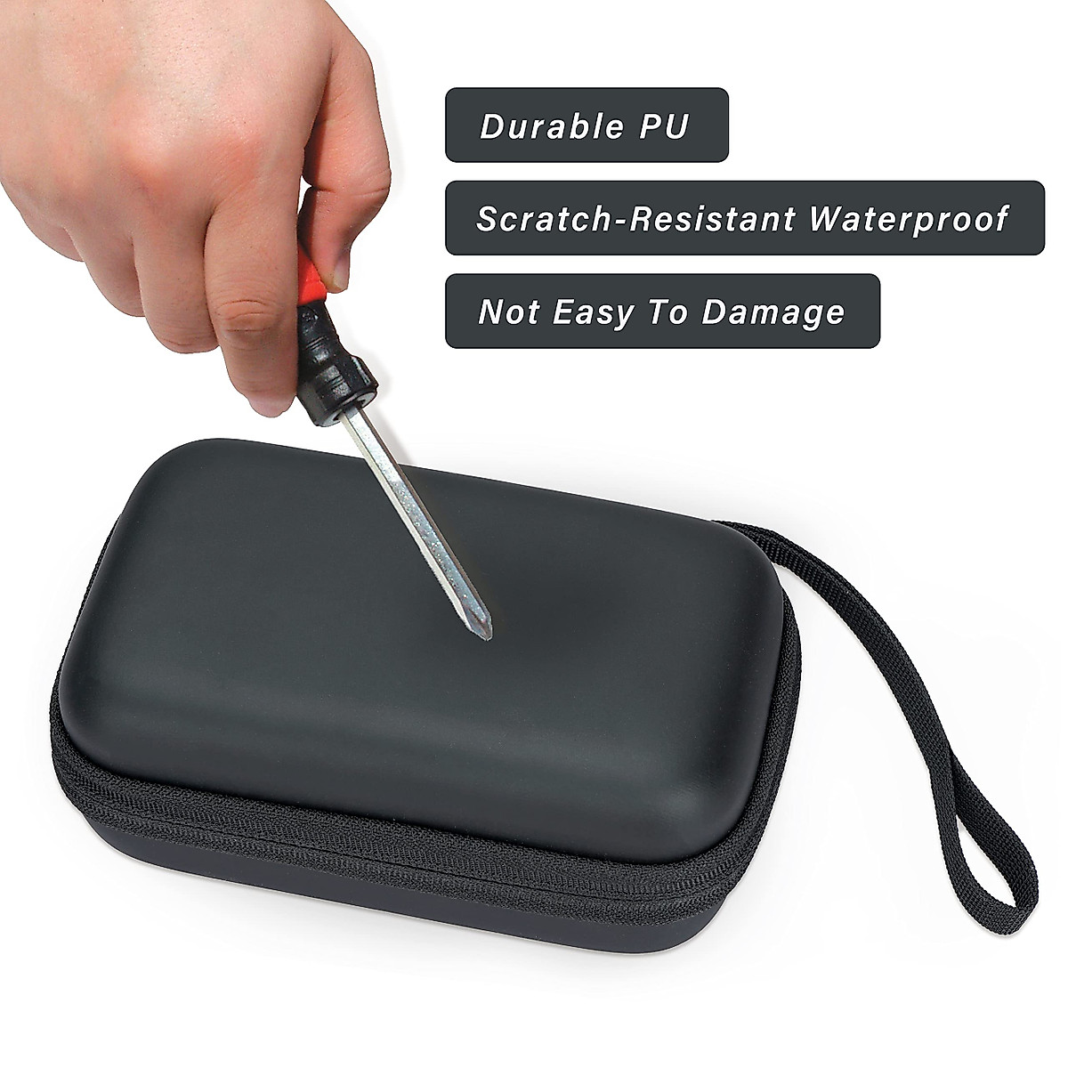 Hard Carrying Holder Compatible with Handheld Game Console- Game Boy Case Only