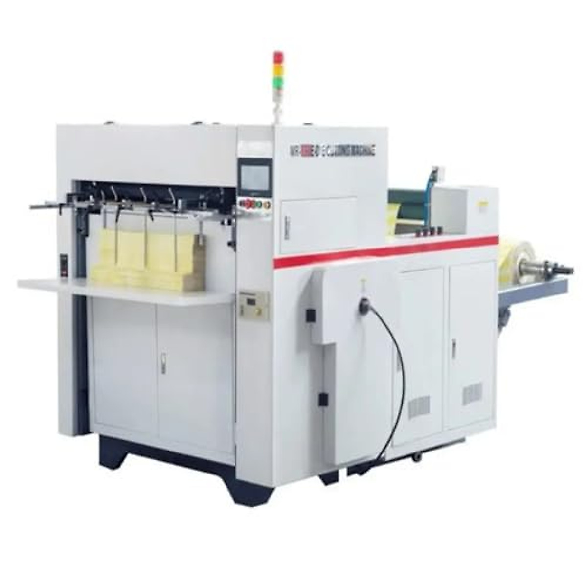 Automatic Paper Cups Roll to Sheet Die Cutting Machine