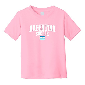Argentina toddler soccer T-shirt Flag and letters national team for boys girls