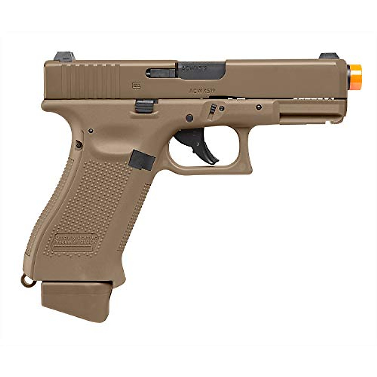 Umarex GLOCK 19X Half Blowback 6mm BB Pistol Airsoft Gun, Glock 19X Airsoft Gun