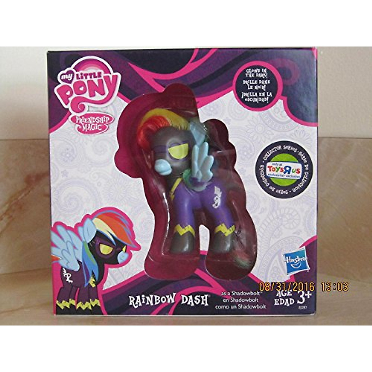 MY LITTLE PONY RAINBOW DASH AS SHADOWBOLT TOYS R US EXCLUSIVE ,#G14E6GE4R-GE 4-TEW6W282749