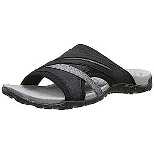 Merrell Women's Terran Slide II Sandal, Black, 9 M US
