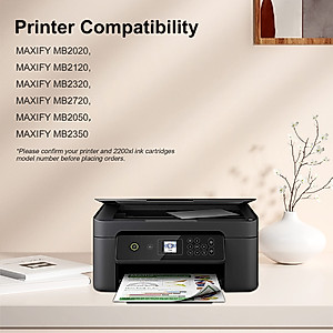 DYHYIN 1200XL Compatible Ink cartridges Replacement for Maxify PGI 1200 to use with MB2720 MB2320 MB2020 MB2120 MB2350 MB2050 Printer (1 Black, 1 Cyan, 1 Magenta, 1 Yellow) 4 Pack