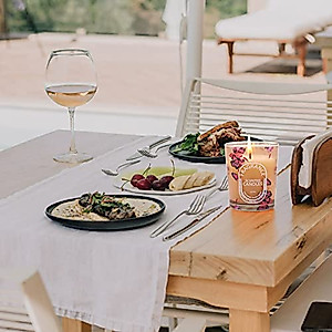 Scented Candles Gift Set for Home- Rose, Vanilla, Jasmine, Wolfberry&Blood Orange, Eucalyptus and Blue Campanula Aromatherapy Candles for Women Dinner Table, Wedding, Baby Shower