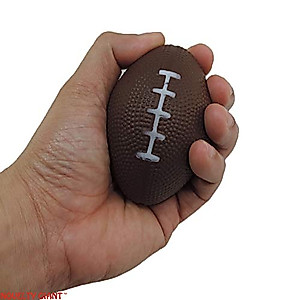 Stress Relief Squeezable Foam Sport Balls Package of Six (6)