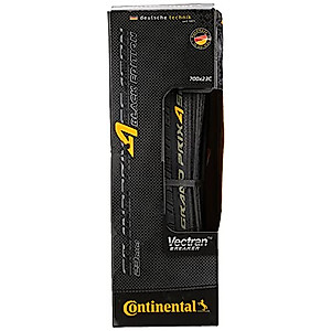 Continental Grand Prix 4 Season Black Dura Skin Bike Tire, 700cm x 23/23