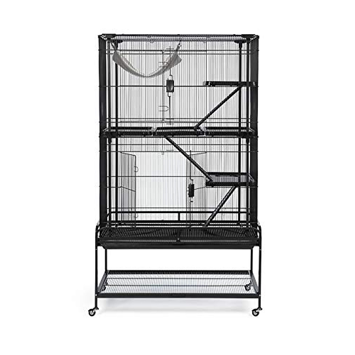 Prevue Pet Products Deluxe Critter Cage 484B, Black