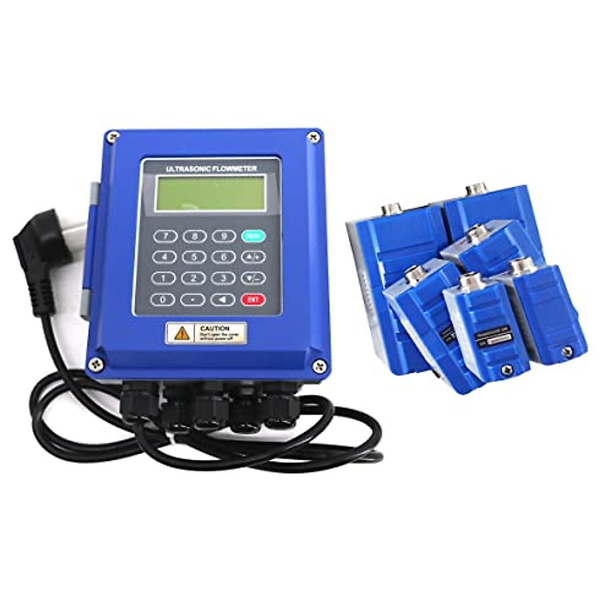 HFBTE TUF-2000B DN25~6000mm Ultrasonic Flow Meter Flowmeter with TS-2 TM-1 TL-1 3 Size Transducer