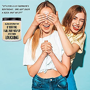 AharHora Funny Gifts for Best Friend, Hilarious Gag Gifts, Vanilla Scented Candles BFF Gifts, Humorous Unique Candle Gifts for Women Men Best Friend Bestie Coworker Birthday Friendship Female Joke