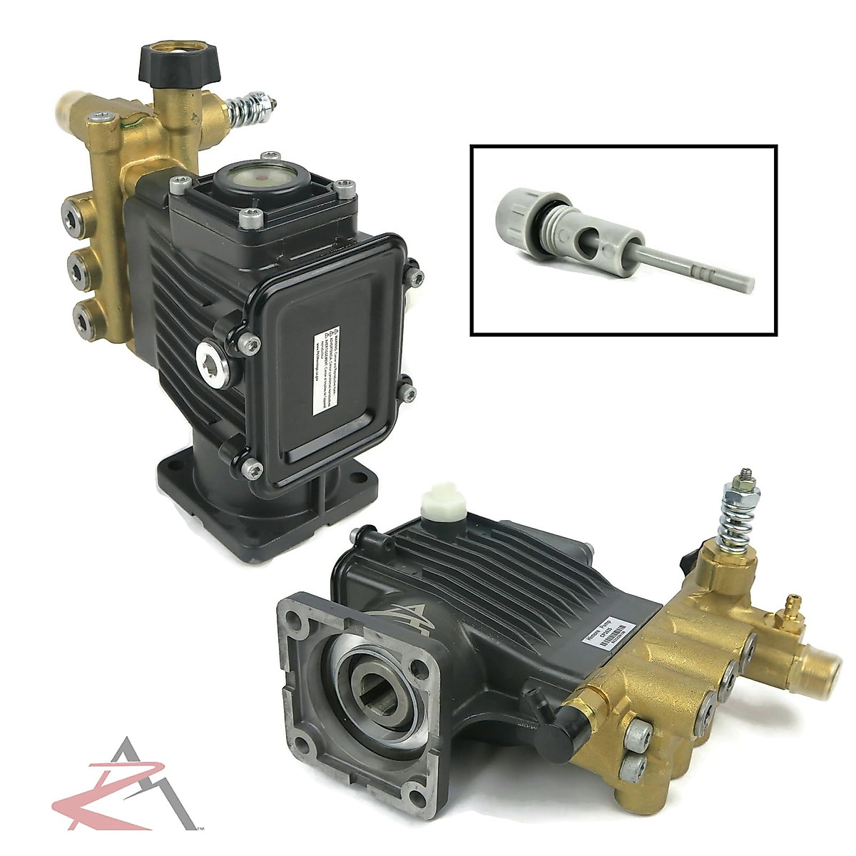 The ROP Shop | 3600 PSI Pressure Washer Pump 2.5 GPM, 6.5 HP for Simpson 90036, 90037, 90028
