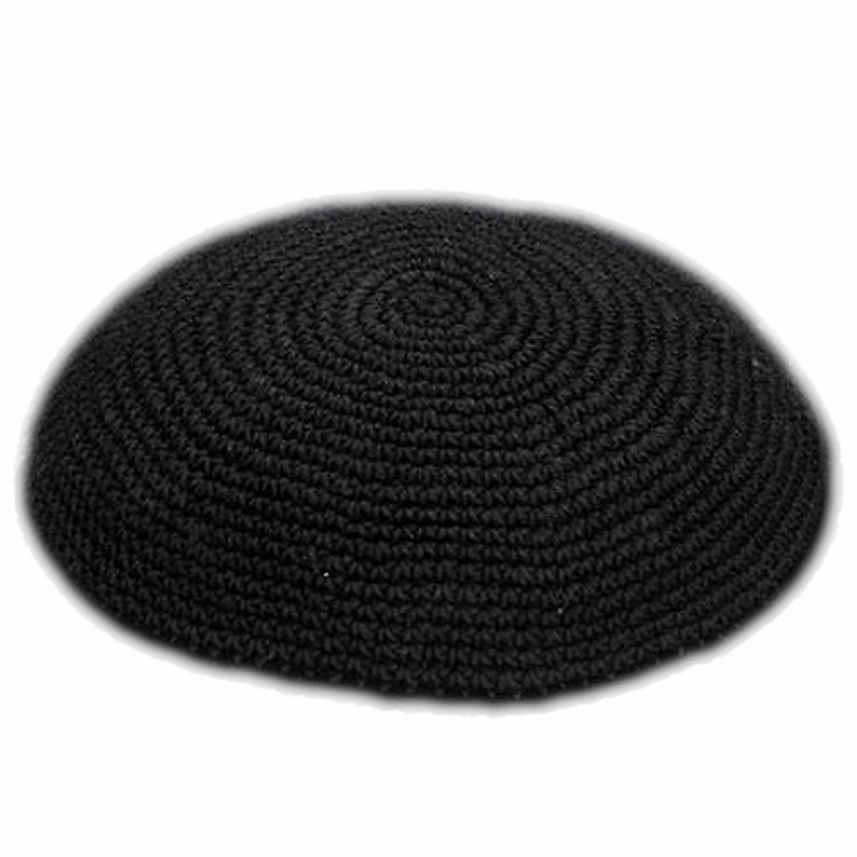 Black All Size Hand Made Yarmulke Jewish Kippah Kipa Judaica Yamaka Kippa Yamakah Yarmulka Hat Men Or Kids (17CM 6.6INCH)