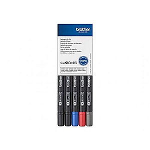 Brother Calligraphy Pen Set (Essential/ 5 Pens/Only for ScanNCut DX Series)