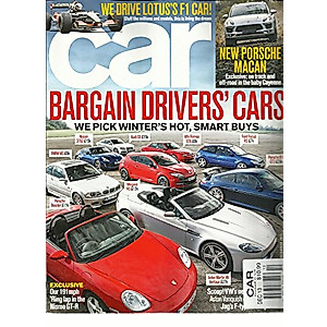 CAR, DECEMBER, 2013 ISSUE,617 (BARGAIN DRIVERS CAR)